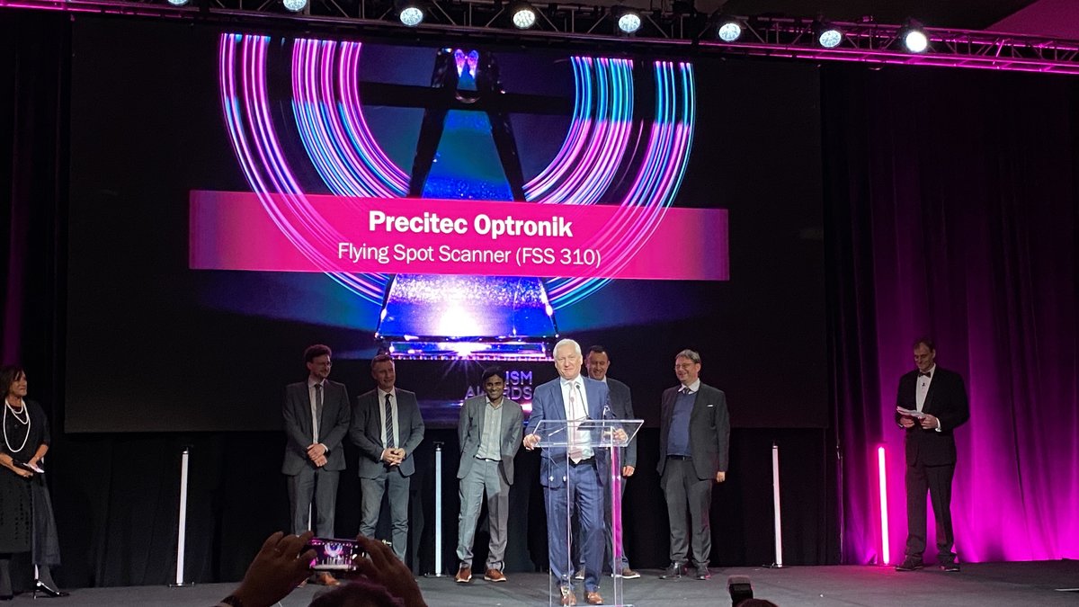 Precitec 3D Metrology gewinnt SPIE Prism Award 2023